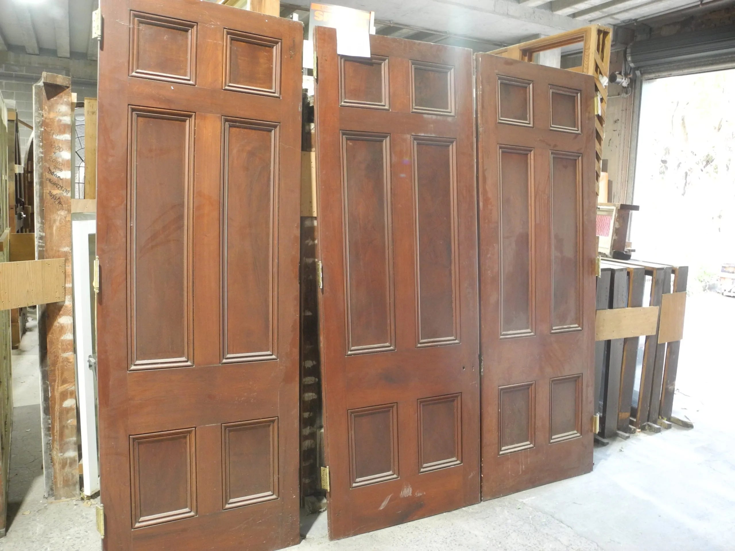 3-Piece Aussie Cedar room dividers Doors - Vintage Room Divider Set ...