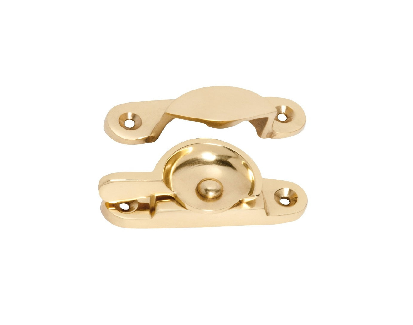 New Classic Sash Fastener - Unlacquered Polished Brass ...