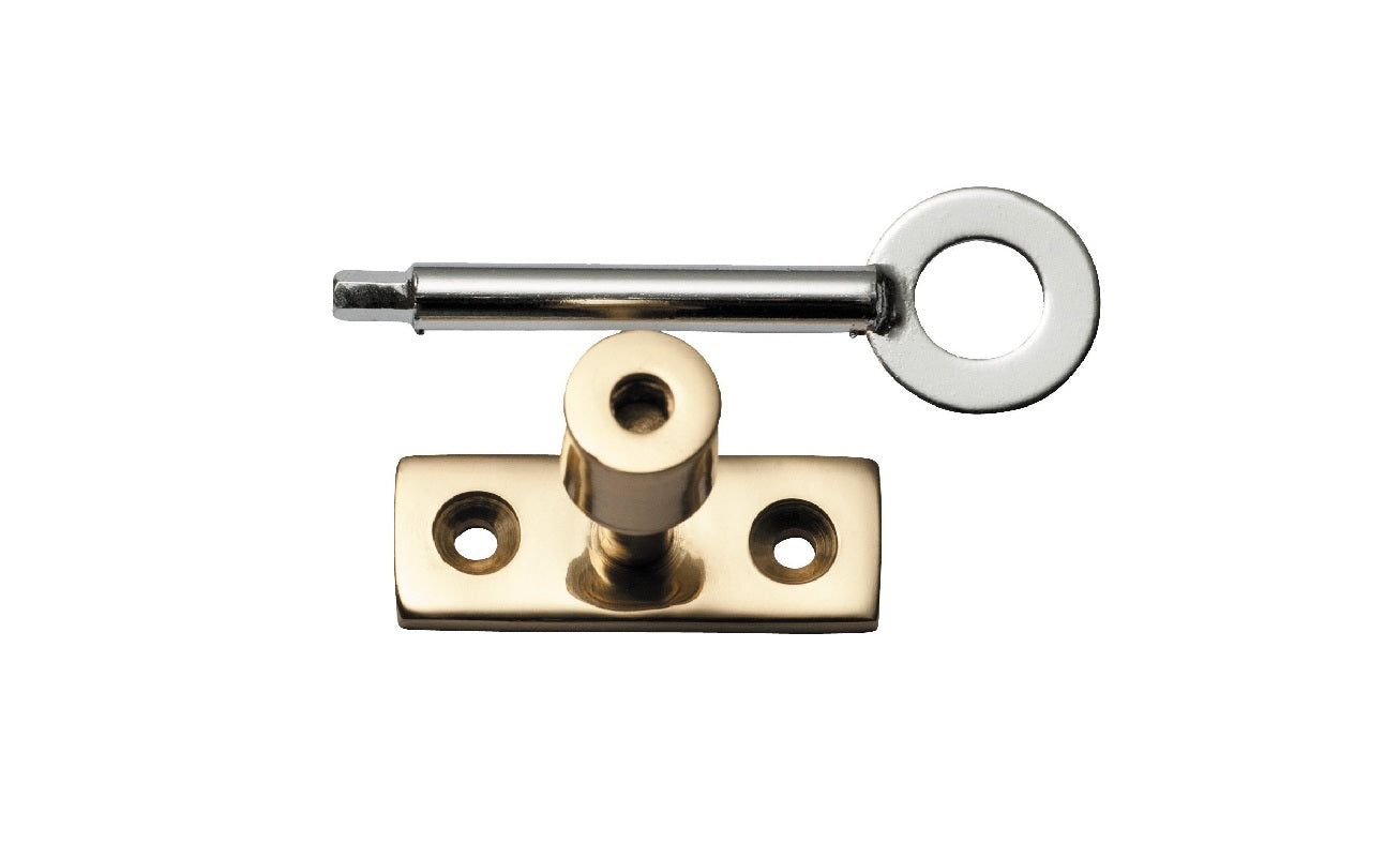 New Base Fix Locking Pin - Antique Brass – Chippendale Restorations