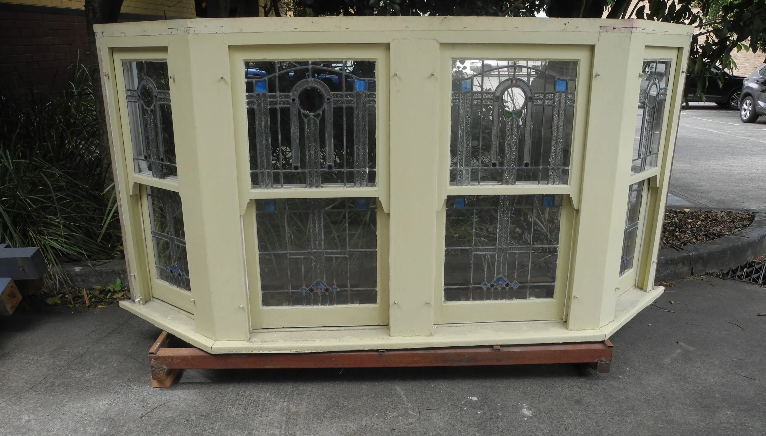 Federation Leadlight Bay Window | Original Vi... – Chippendale Restorations