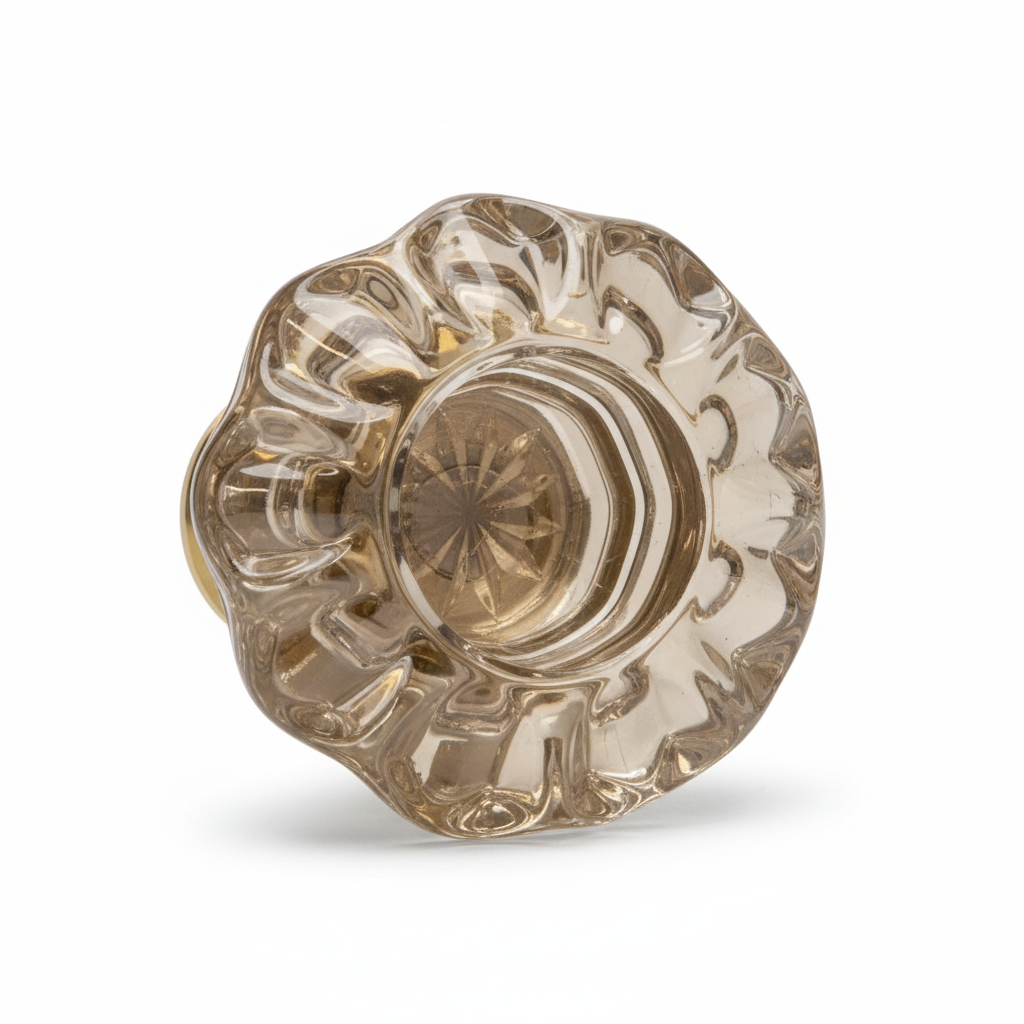 Victorian Pressed Glass Centre Door Knob – Chippendale Restorations