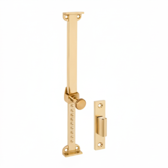 New Telescopic Screw Down Casement Stay - Antique Brass ...