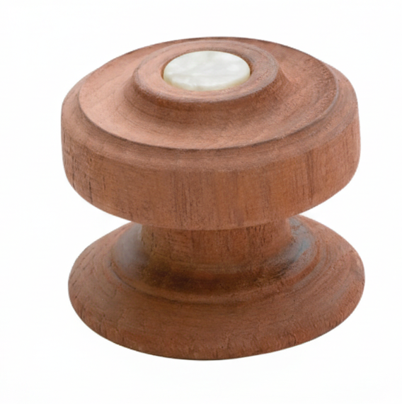 New Timber Cupboard Knob - Cedar – Chippendale Restorations